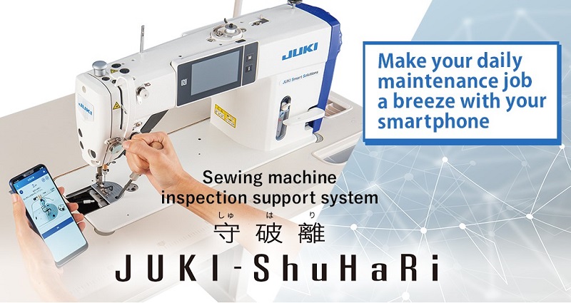 Notice of addition of "JUKI-ShuHaRi" following models| JUKI Industrial Sewing Machine