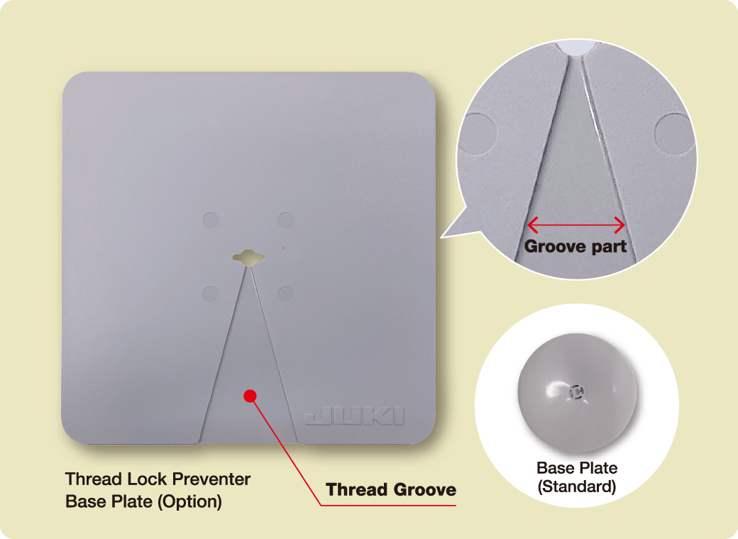 Thread Lock Preventer Base Plate| JUKI Industrial Sewing Machine