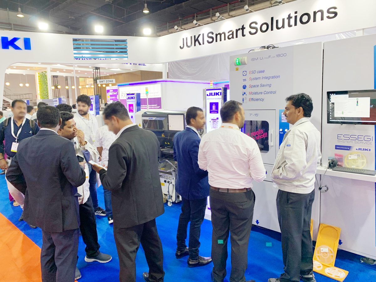 JUKI exhibited in productronica India | SMT-JUKI / Surface Mount ...