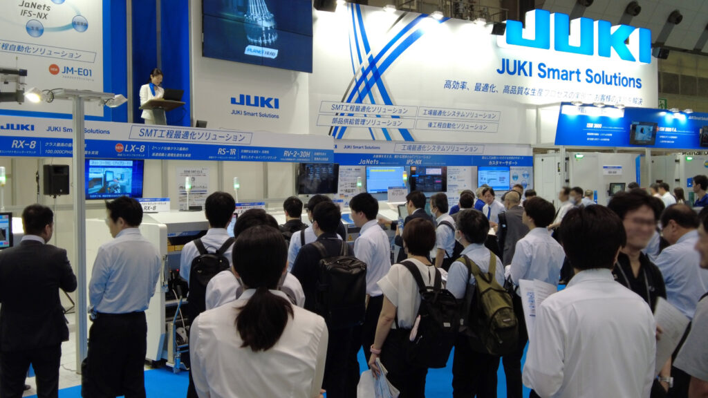 JUKI exhibited in JISSO PROTEC 2024 | SMT-JUKI / Surface Mount Technology System